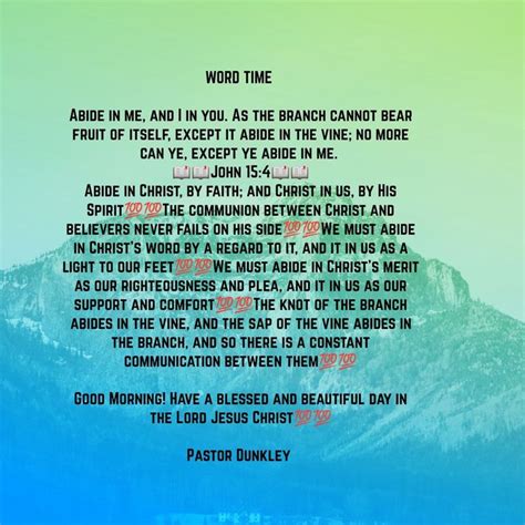 Pin By Jacinth Dunkley On Daily Scripture Daily Scripture Abide In