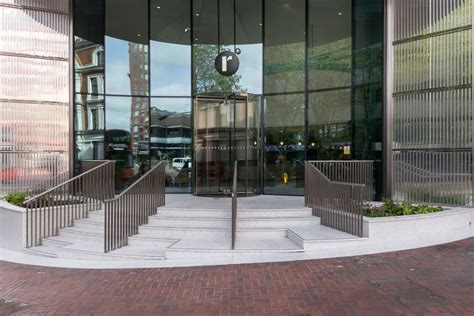 Statement Corrugated Glass Entrance Ion Glass