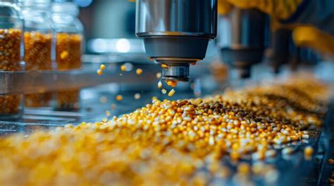 Laboratory Analysis Of Corn Feed Samples To Check Nutrient Content Ensuring Quality For