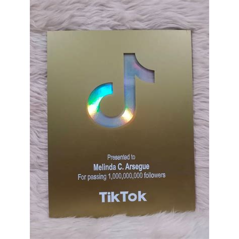 Personalized Acrylic Plaque Display Ti K Tok Shopee Philippines
