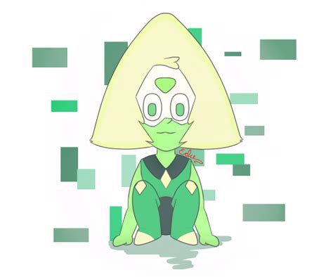 Peridot Chibi Fanart By Edumon On Deviantart