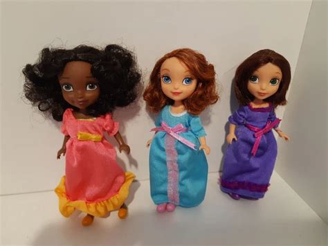 Disney Sofia The First Dolls Slumber Party 5 Inch 13cm Sofia Ruby