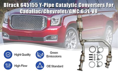 645155 Catalytic Converter Compatible With 2015 2020