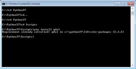 Python Import Gdal Return Importerror Dll Load Failed
