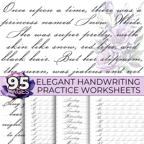 Elegant Cursive Handwriting Worksheets Elegant Handwriting Cursive
