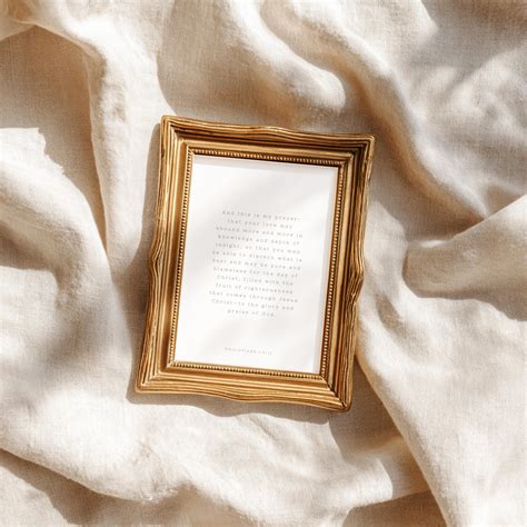 Philippians 19 11 Print And This Is My Prayer Print Bible Verse