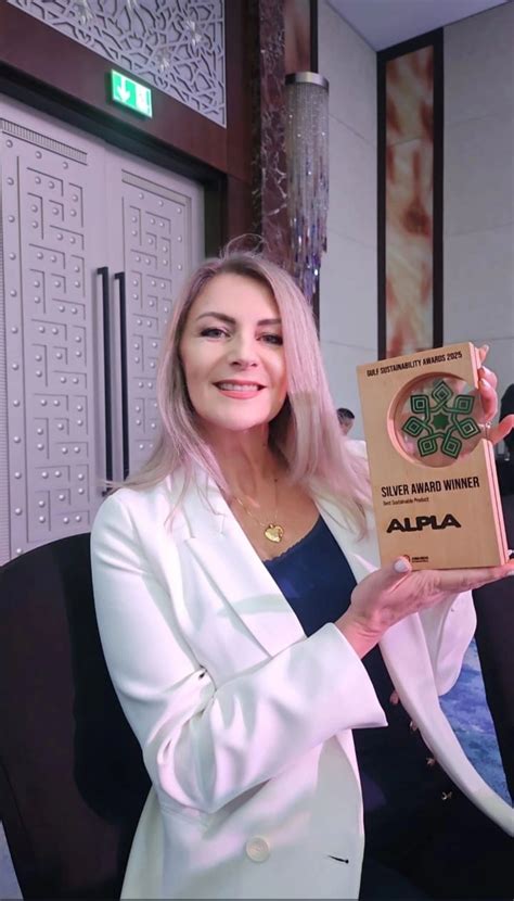 We Are Happy To Announce That Alpla Has Won The Silver Award For Best
