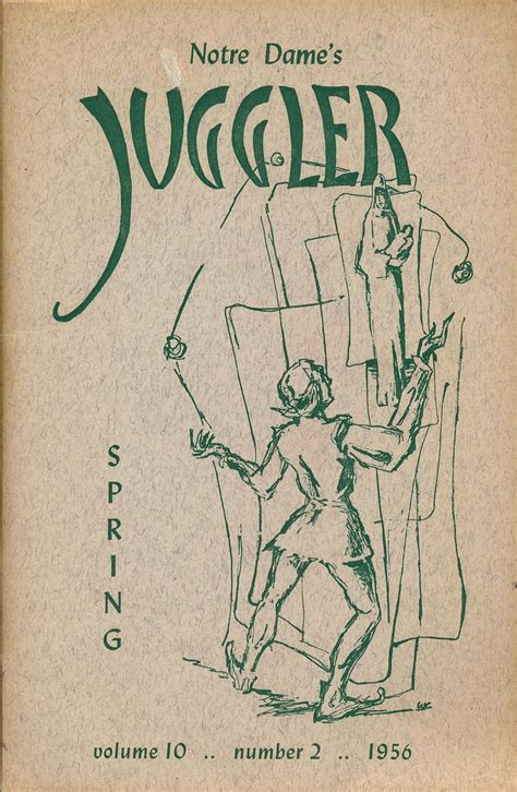 The Juggler Of Notre Dame Volume 10 Number 2 1956 John C