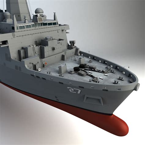 Uss Portland Lpd 27 3d Model