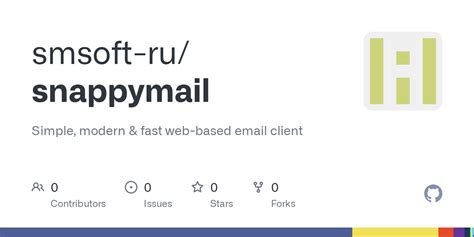 Github Smsoft Ru Snappymail Simple Modern And Fast Web Based Email Client