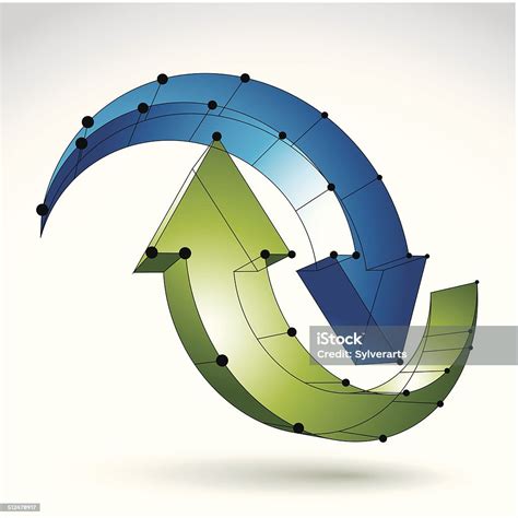 3 D 메쉬형 스타일리쉬 업데이트 팻말 흰색 바탕에 흰색 배경 3차원 형태에 대한 스톡 벡터 아트 및 기타 이미지 3차원