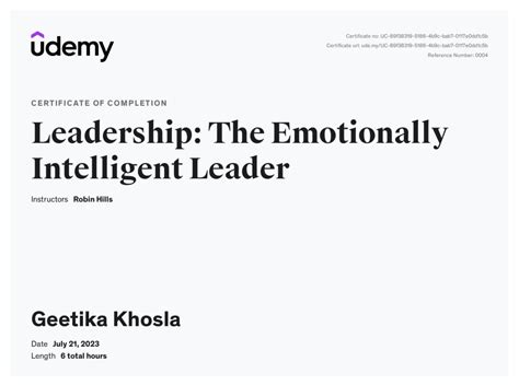 geetika khosla on linkedin udemy course completion certificate