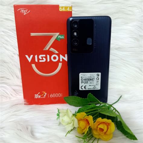 Jual INFINIX ITEL VISION 3 PLUS 4 64GB SECOND FULLSET Shopee Indonesia