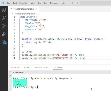 How To Check If A Value Is In An Enum In Typescript