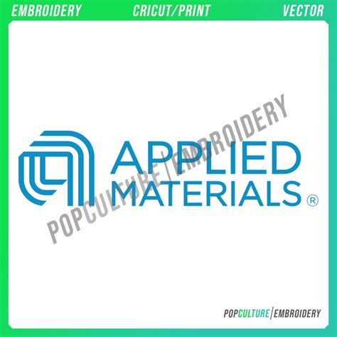 Applied Materials Logo • Pop Culture Embroidery • Applied Materials