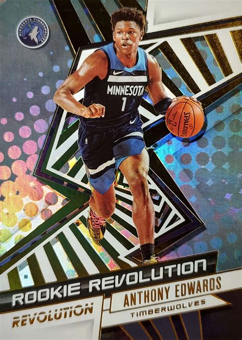 Nba 2020 21 Panini Revolution Single Card Anthony Edwards 6 Rookie Toywiz