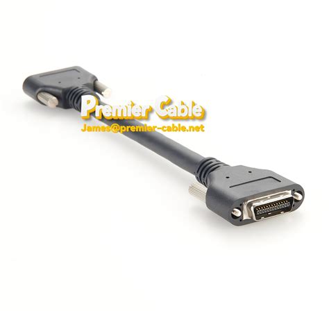 Camera Link Mdr Sdr Extension Cable Industrial Waterproof Circular Connector Manufacturer