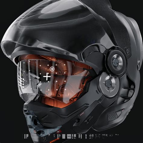 Futuristic Motorcycle Helmets