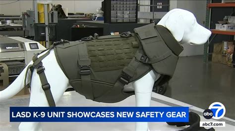 Fallen Lasd K 9 Inspires New Ballistic Vest Designed To Protect Police