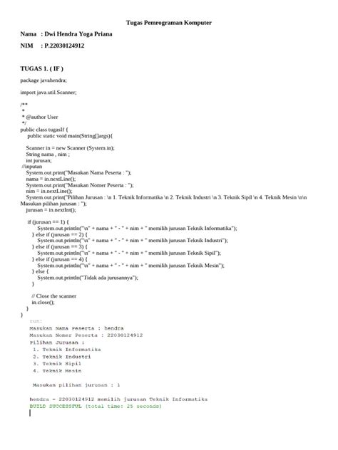 Tugas Pemrograman Komputer Pdf Systems Architecture Functional