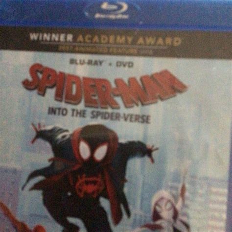 Media Spiderman Into Spider Verse Dvd And Blue Ray Poshmark