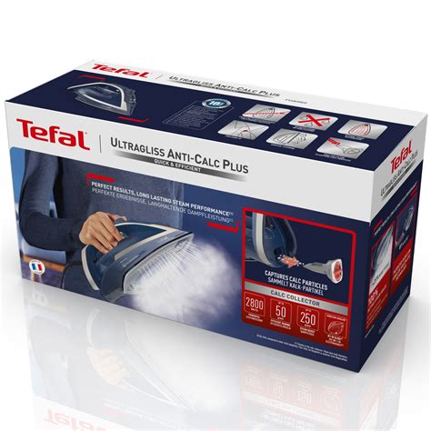 Tefal Ultragliss Plus FV6830E0 vasaló, 2800 W, Durilium AirGlide talp ...