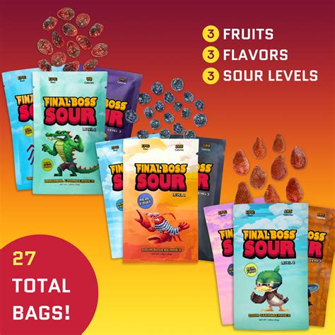 Sour Fruit Candy Collections Final Boss Sour
