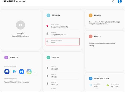 How To Activate Two Step Verification On Samsung Account Samsung Nz