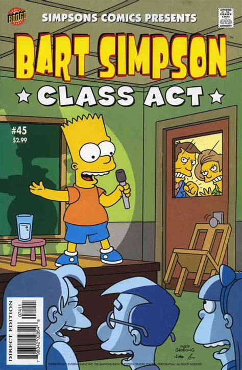 Simpsons Comics Presents Bart Simpson 45 Vf Bongo Comic Books