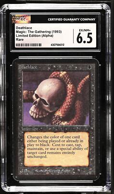 Yahooオークション Deathlace Alpha レア Cgc 65 ヴィンテージ Mtg
