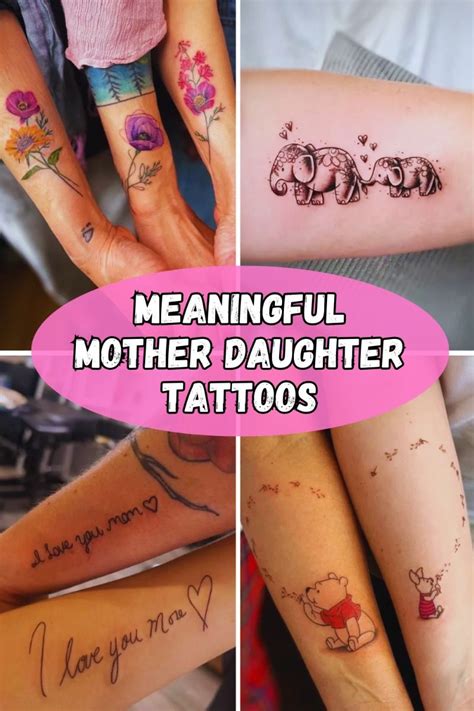 60 Mother Daughter Tattoo Ideas To Celebrate An Unbreakable Bond Artofit
