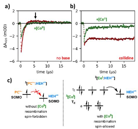 A Transient Absorption Spectroscopy Traces At 420 Nm Pc 50 µm Heh