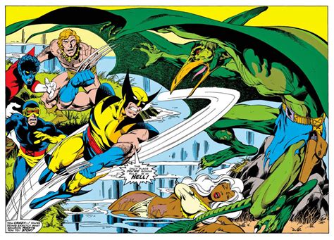 John Byrne — X Men Redux Greg Goldsteins Comic Art Gallery
