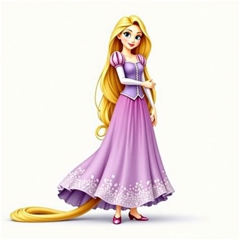 Rapunzel Cartoon Stable Diffusion Online