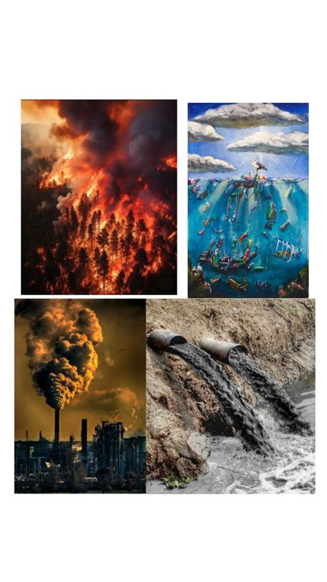 Collage De La Contaminacion