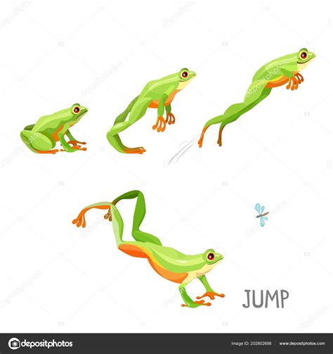Passover Frogs Jumping Animation