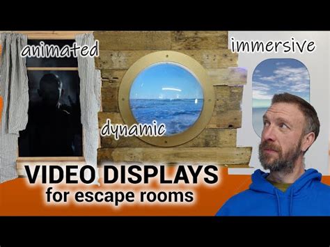 Free Video Creating Immersive Video Displays For Escape Rooms And
