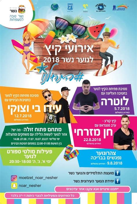 עיריית נשר לוטרה עידו בי וצוקי חן מזרחי מסיבות