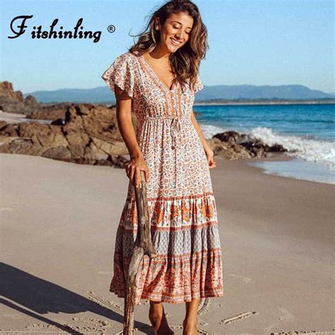 408us Vintage Clothing Long Beach Bohemian Clothing Women Pareo