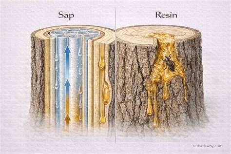 Why Trees Produce Sap And How It Differs From Resin That Is Why