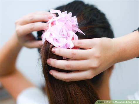 How To Maintain Long Hair 14 Steps With Pictures Wikihow
