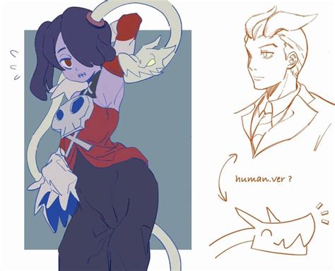 I Drew Squigly And Leviathan Rskullgirls