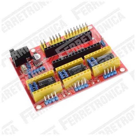 Shield Cnc Para Arduino Nano V4 Driver Compatibles A4988 Drv8825 Cnc