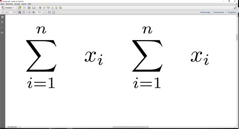 Spacing Increase Space After Sum Automatically Tex Latex Stack