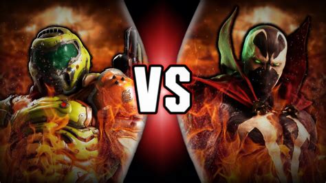 Doom Slayer Vs Spawn By Ty50ntheskeleton On Deviantart