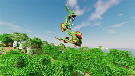 Minecraft Rayquaza Wallpaper Inostupid By Inostupid On Deviantart