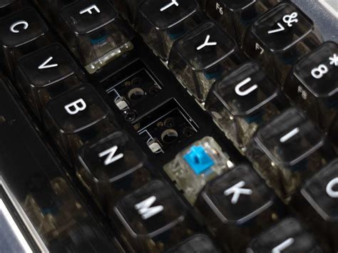 Mini Commodore C64x Retro Keyboard Chassis Translucent Case