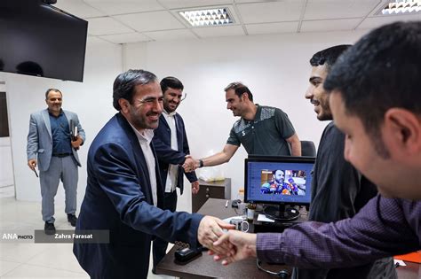 بازدید رئیس دانشگاه آزاد پرند از خبرگزاری آنا خبرگزاری آنا