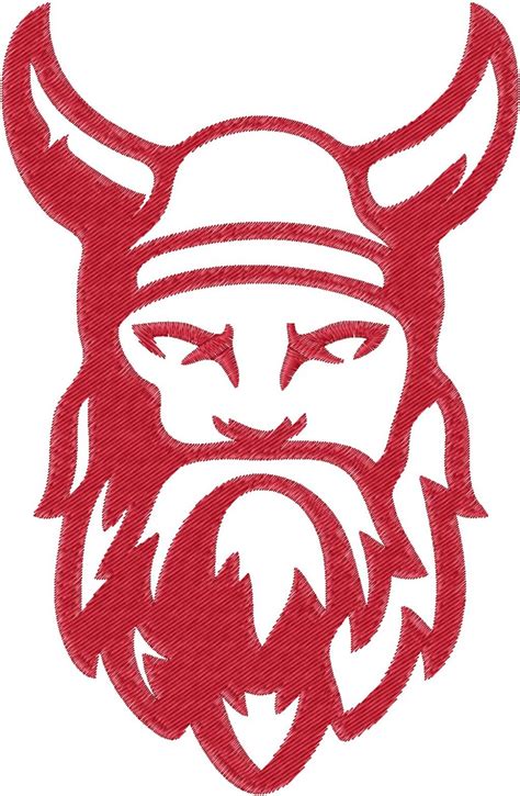 Viking Embroidery Design 3 Sizes Machine Embroidery Design Viking