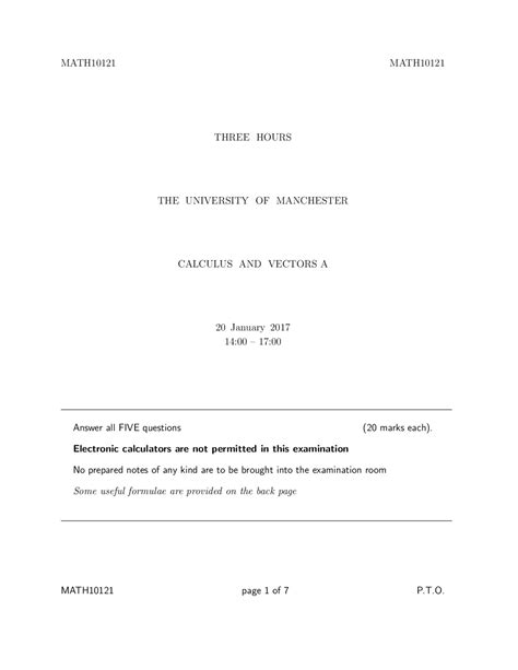 Calculus Exam Semester 1 Docsity Calculus Exam Semester 1 Docsity